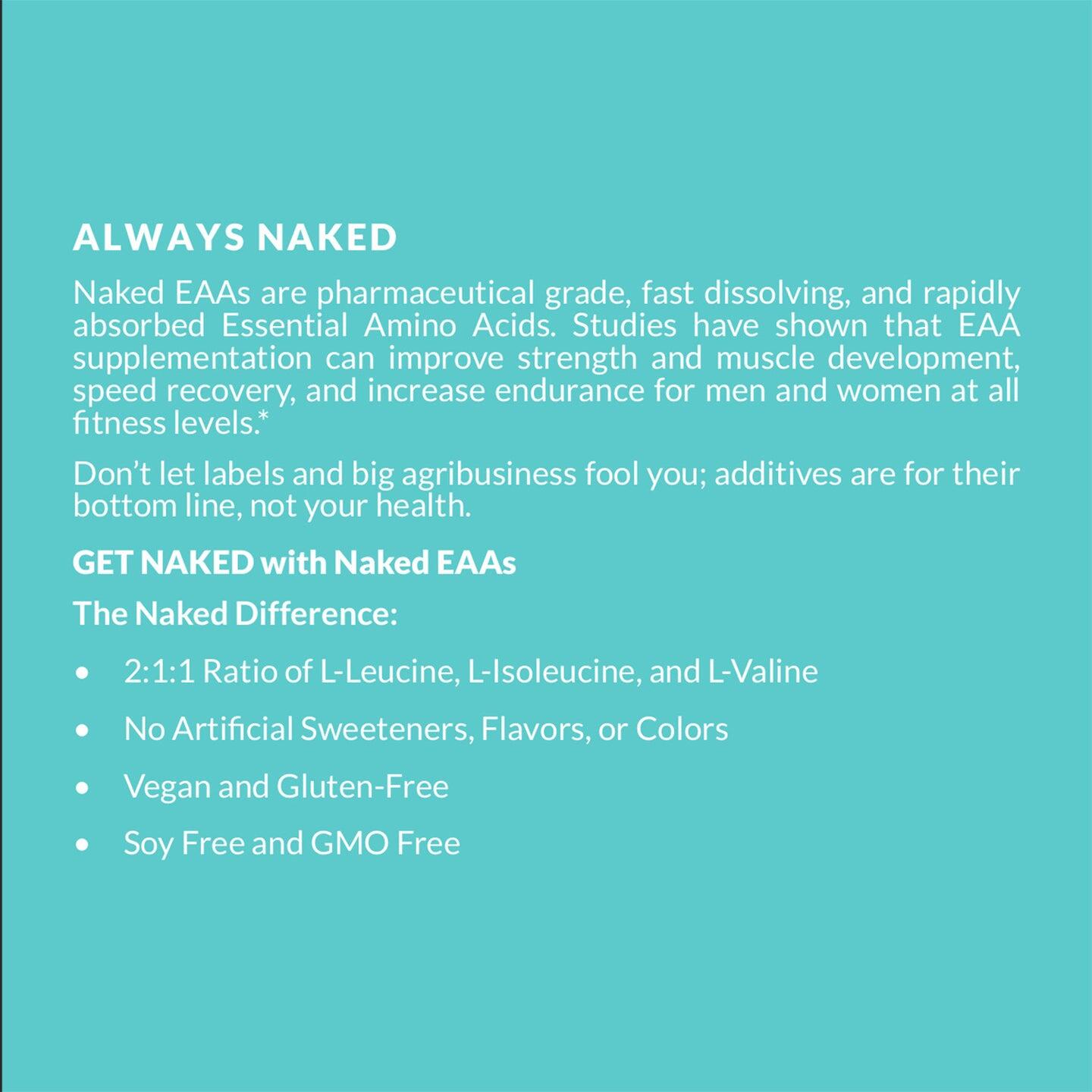 Essential Amino Acids Supplement Naked Eaas 50 Servings
